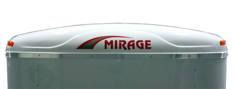 TPO Roof Caps, Radius Front Enclosed Trailers