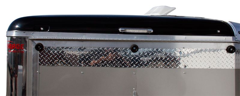 Fiberglass Roof Caps, V-Nose Enclosed Trailers