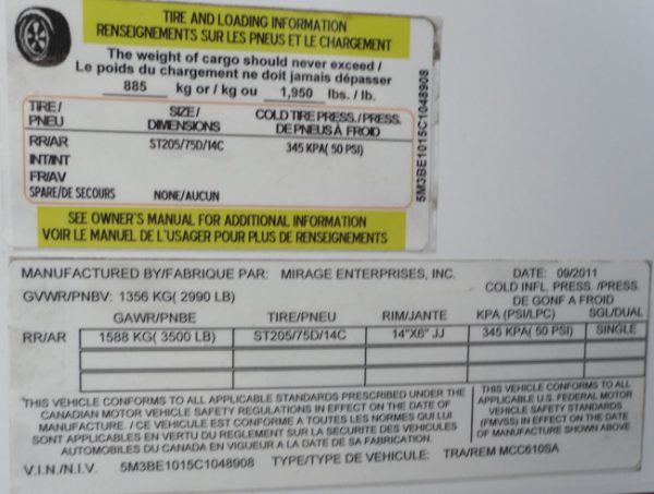 Determine a Trailer's Load Limit - Mirage Trailers