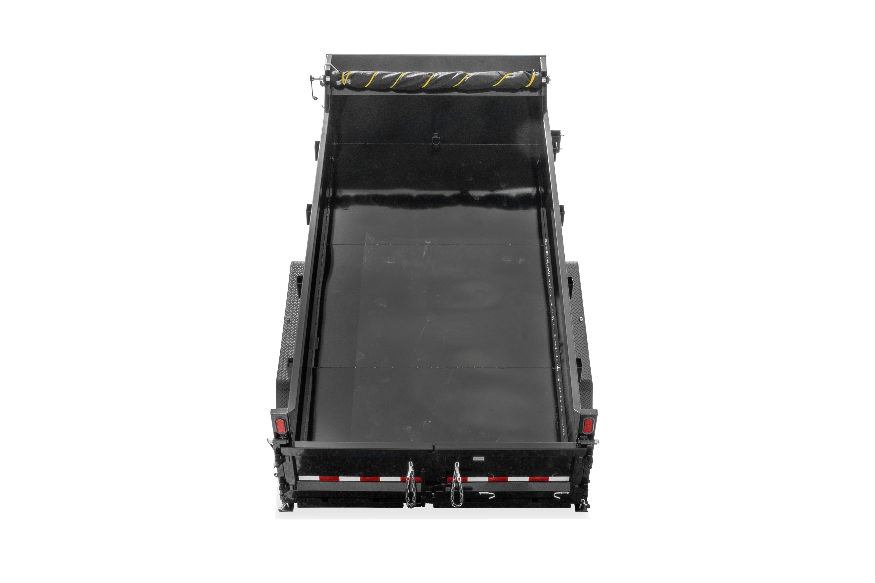Low Profile Scissor Lift Dump Trailer - Mirage Trailers